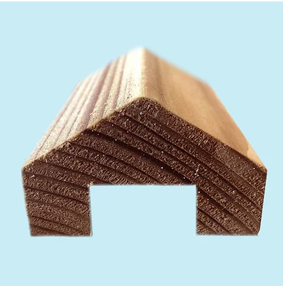 038 x 065 x 3000 mm Grooved Capping Pressure Treated